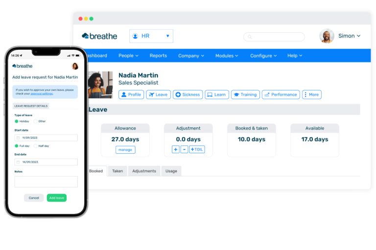 HR Software | Breathe HR | Blue Tree HR Solutions
